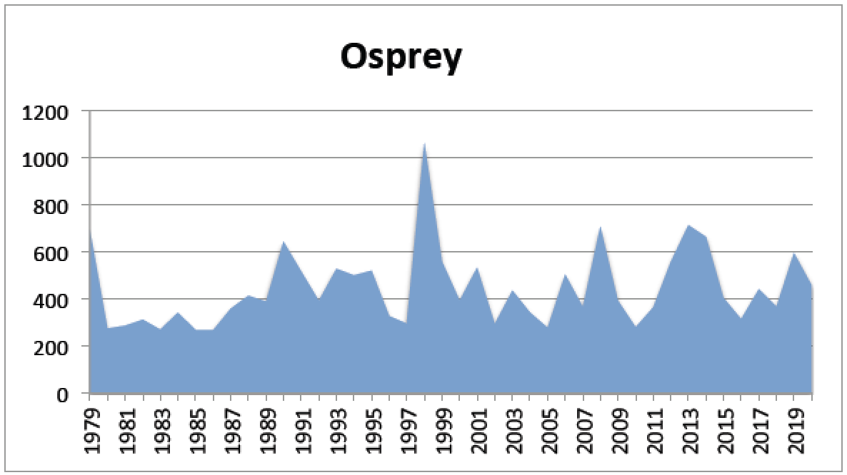 Yearly Count Charts